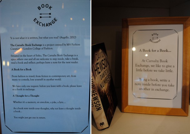 Carnaby Street Book Exchange: a story-swap-shop | The Womens Room