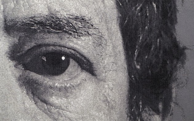 We love: Chuck Close using tapestry! | The Womens Room
